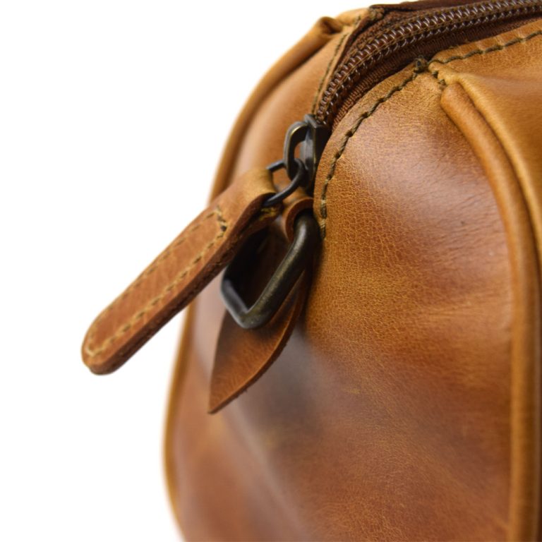 Mini bolso 100% piel color miel – AG Leather México